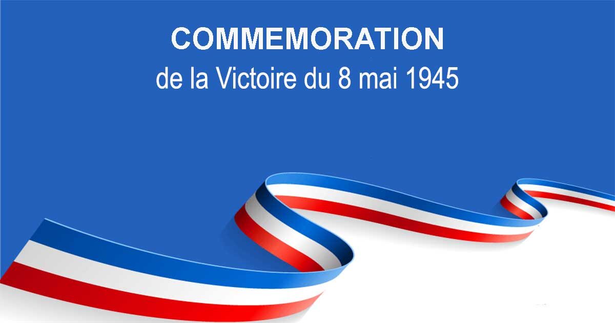 Cérémonie Célébration De Lanniversaire De Larmistice Du 8 Mai 1945